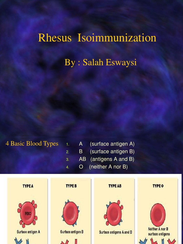 Rhesus Disease | PDF | Blood Type | Antibody