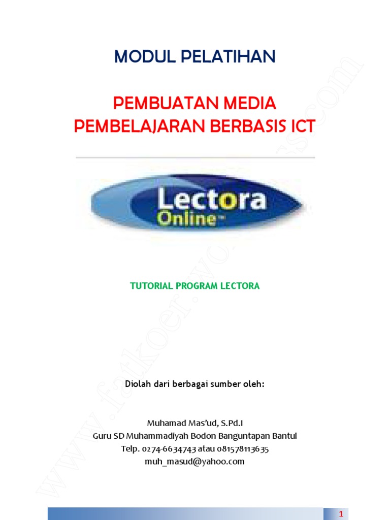 Tutorial Lectora | PDF