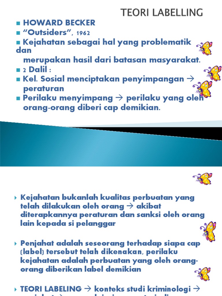 Teori Labelling | PDF