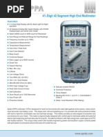 Digitech QM1529 Multimeter Manual | PDF