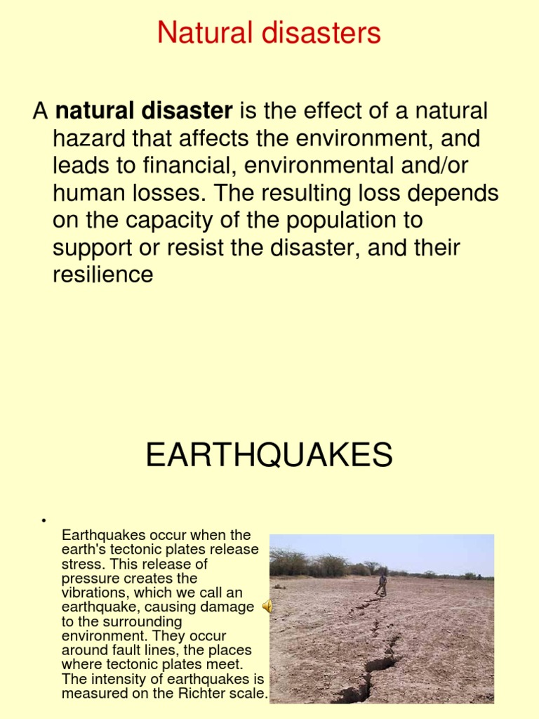 Natural Disaster | PDF | Natural Disasters | Tropical Cyclones