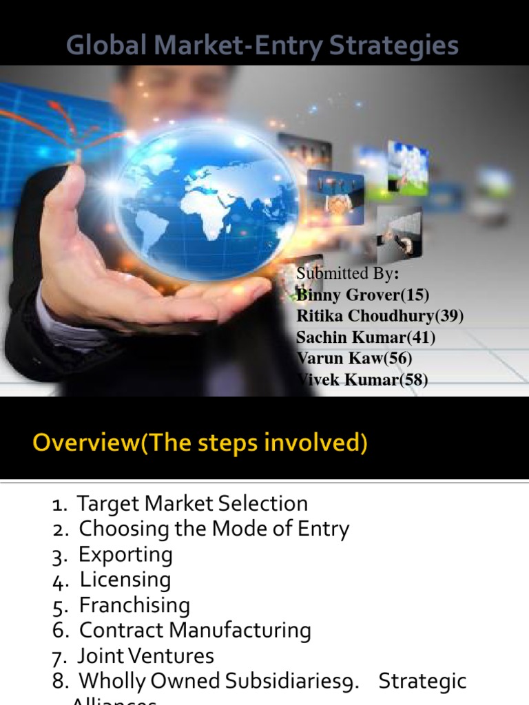 Market Entry Strate | PDF | Franchising | Mergers And Acquisitions