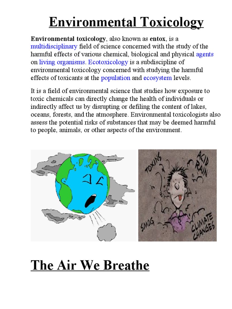 Environmental Toxicology | Toxicology | Pesticide