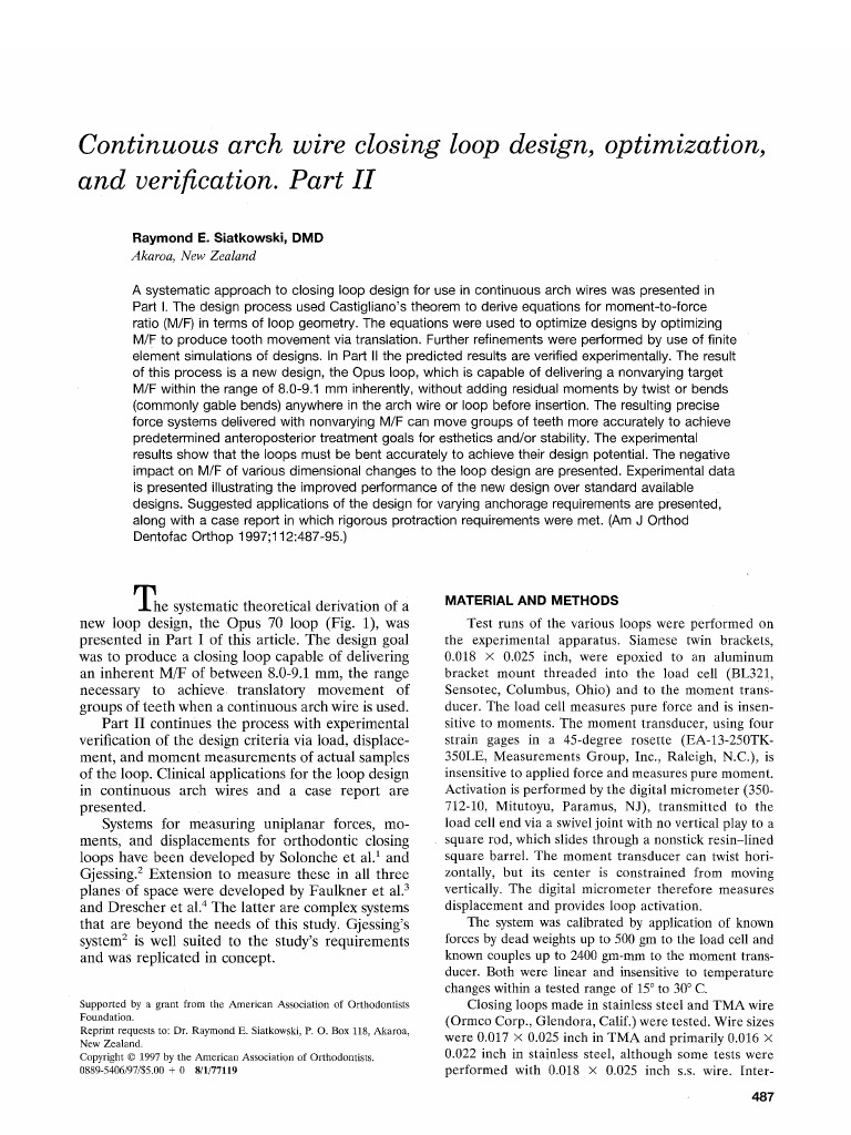 Opus Loop | PDF | Dentistry Branches | Mouth
