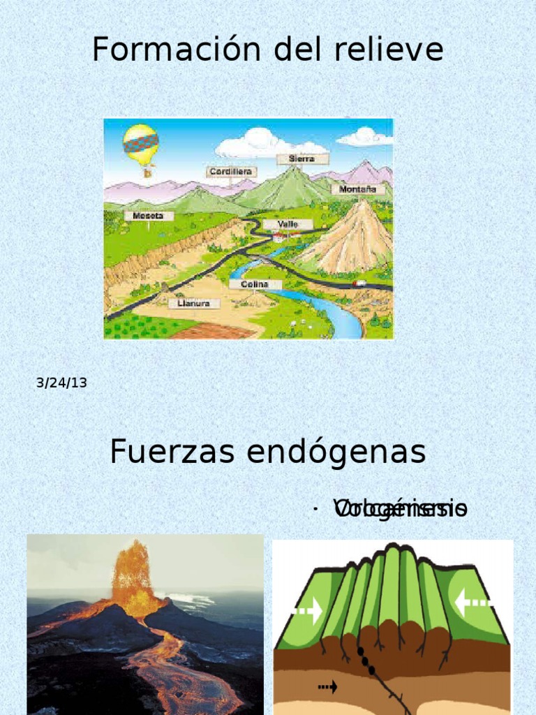 Formación Del Relieve | PDF