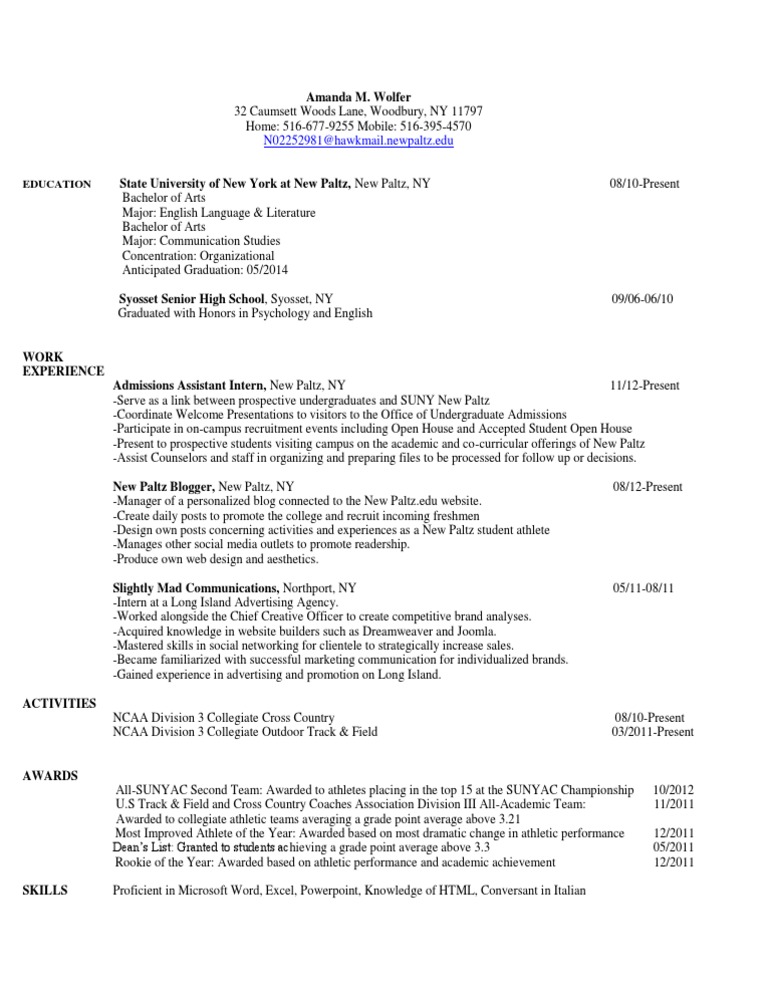 N02252981@hawkmail - Newpaltz.edu: Amanda M. Wolfer | PDF | Blog ...