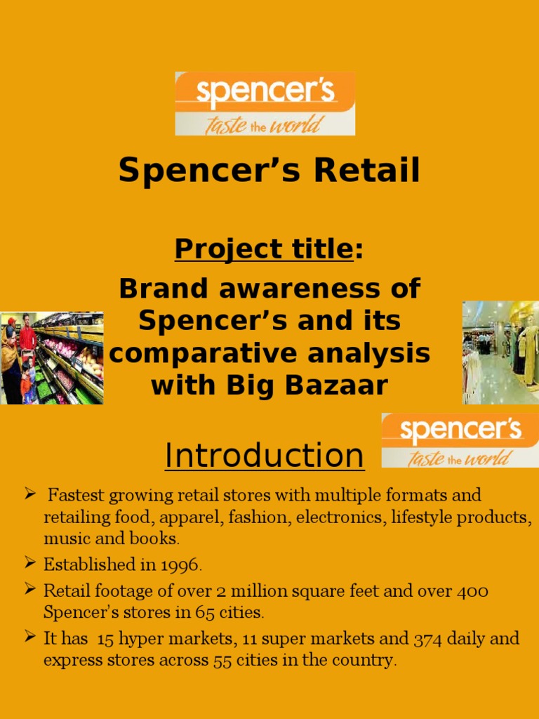 Spencer's Retail | PDF | Grocery Store | Retail