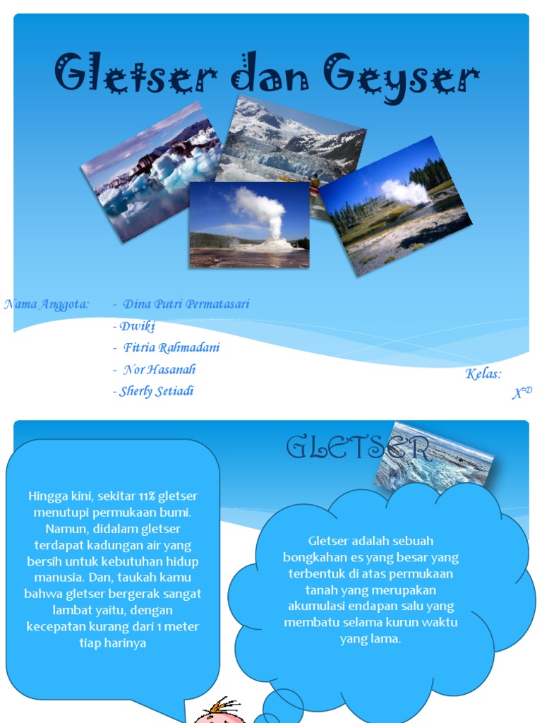 Gletser Dan Geyser | PDF | Sains & Matematika | Ilmu Sosial