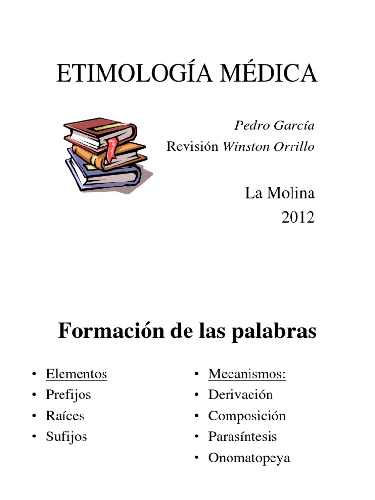Etimología Medica | PDF | Sangre | Especialidades Medicas