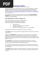 PICOT Question | PDF | Bariatric Surgery | Hypertension