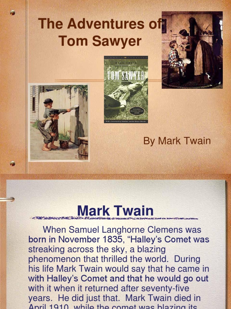 The Adventures of Tom Sawyer: by Mark Twain | PDF | Mark Twain