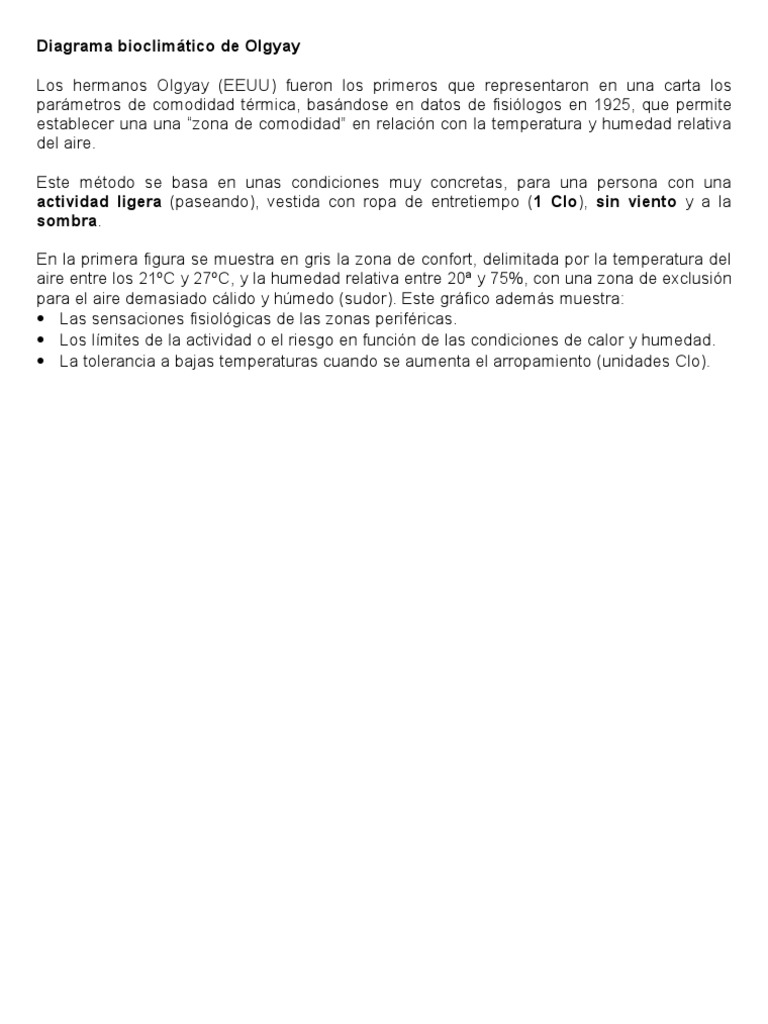 Diagrama Bioclimatico de Olgyay-2p | PDF