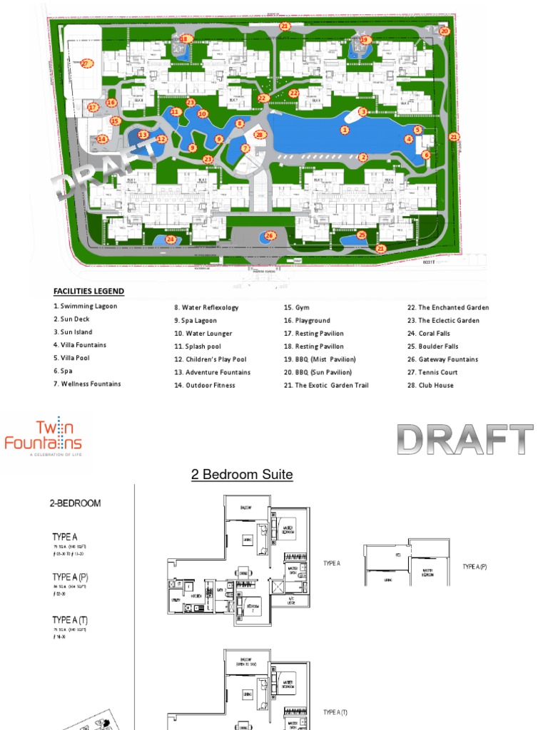 Twin Fountains Floor Plan Overview | PDF
