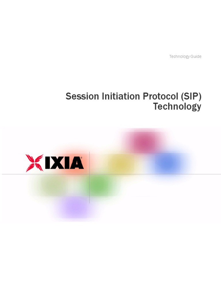 Session Initiation Protocol (SIP) Technology | PDF | Session Initiation Protocol | Voice Over Ip