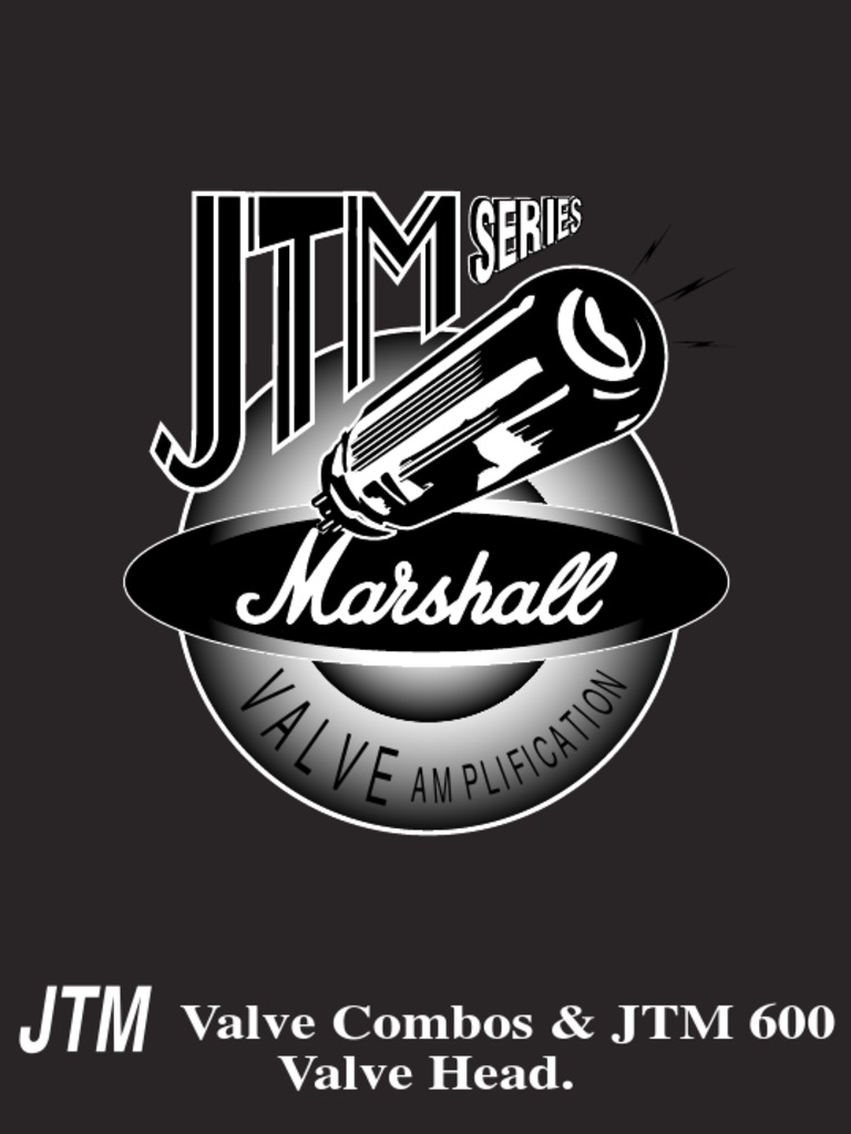 Marshall JTM 60 User's Manual | PDF | Loudspeaker | Amplifier