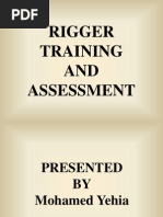 Basic Rigging Training Manual | PDF | Occupational Safety And Health | Friction