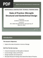 Micropile - Design and Construction Guidelines Manual