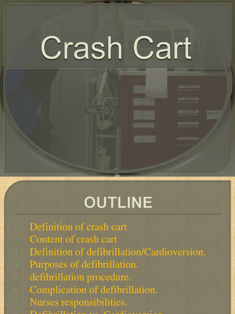 Crash Cart | Download Free PDF | Cardiac Arrhythmia | Cardiology