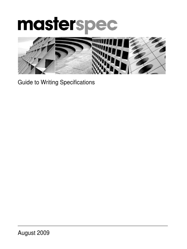 Guide To Writing Specifications | PDF | Specification (Technical ...