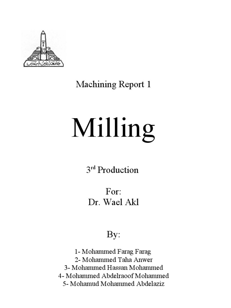 A Comprehensive Guide to Milling Machine Operations, Components, and ...