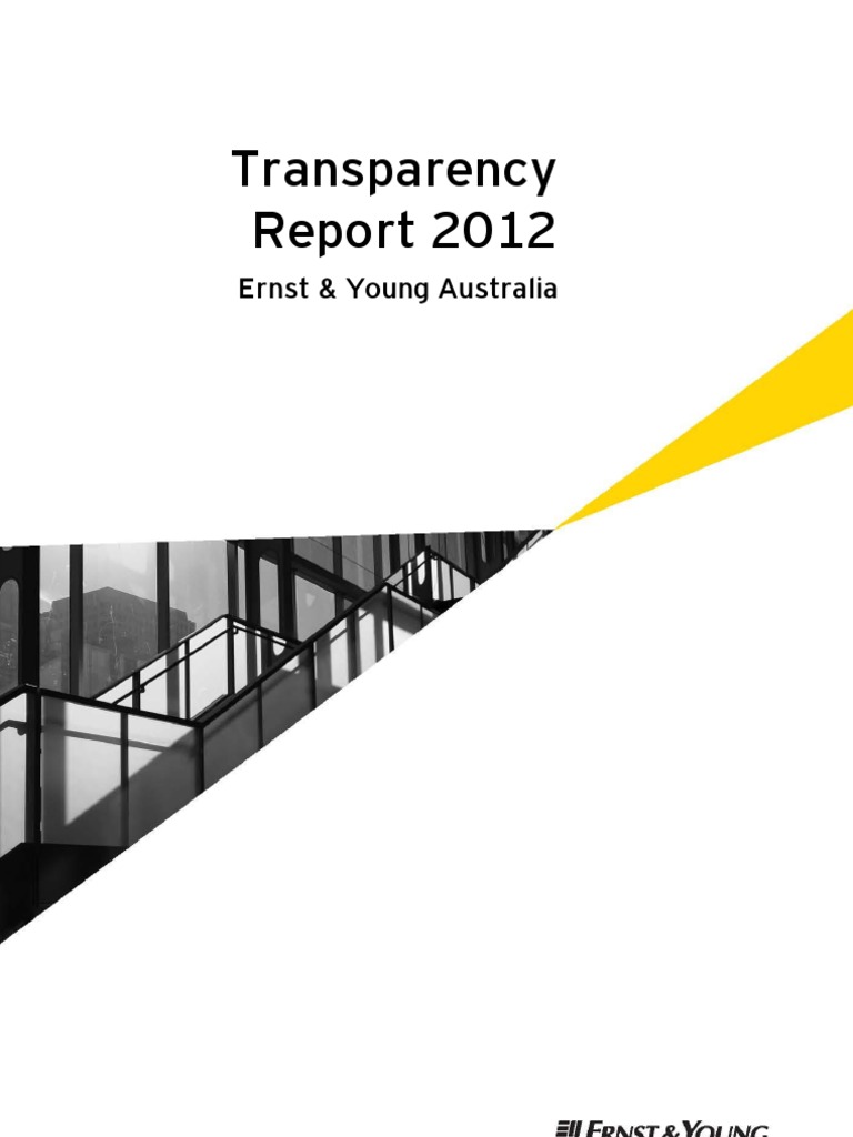 EY Transparency Report 2012 | PDF | Audit | Accounting