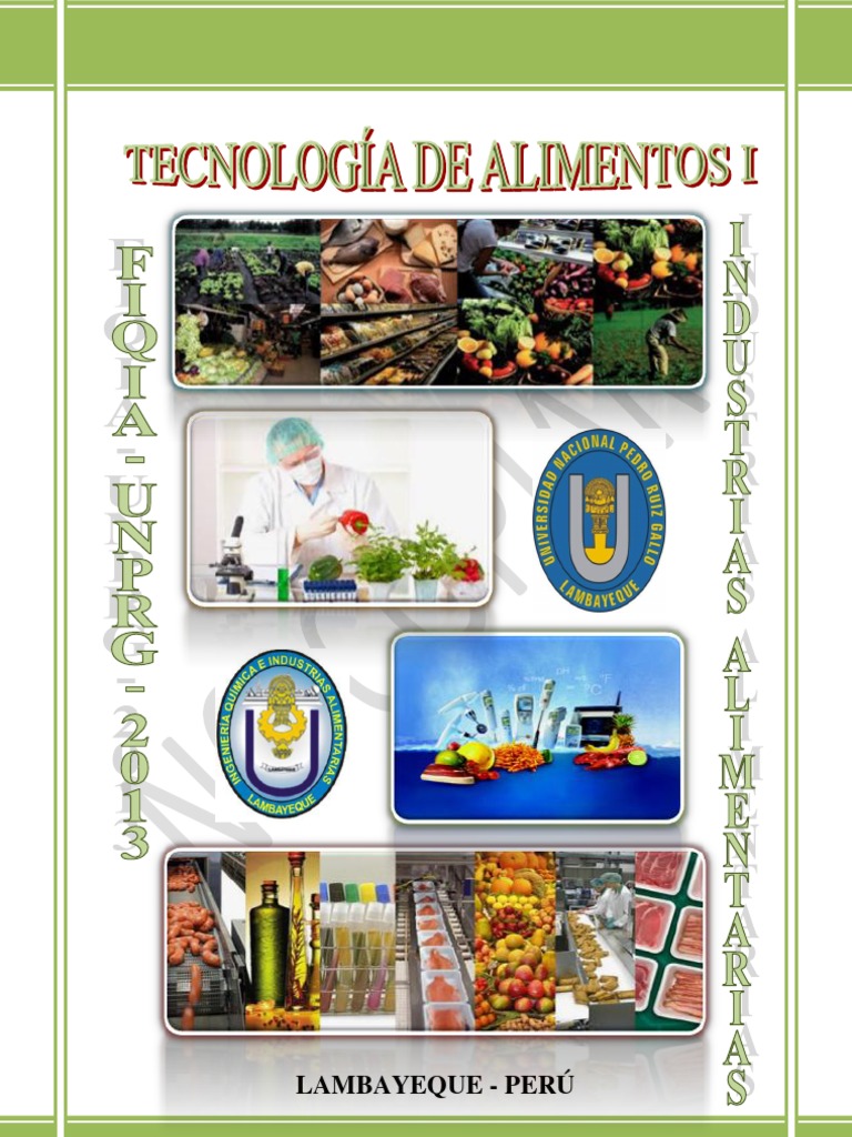 TECNOLOGÍA DE ALIMENTOS | Industria de alimentos | Alimentos