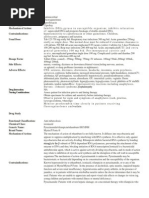 Cetirizine Drug Study | PDF | Drugs | Pharmacology