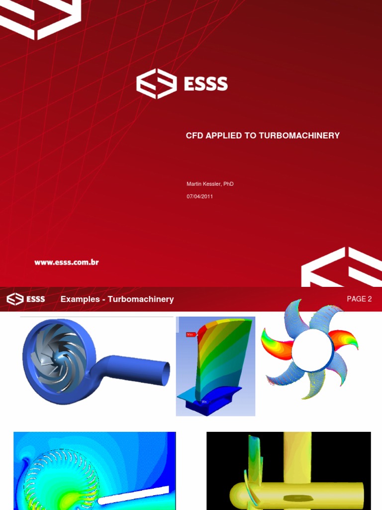CFD Applied To Turbo Machinery | PDF | Computational Fluid Dynamics | Turbomachinery