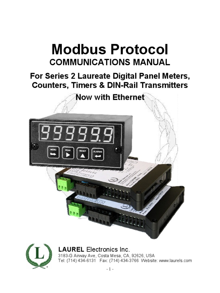 Modbus Protocol | Ethernet | Computer Network | Free 30-day Trial | Scribd Modbus Protocol | Ethernet | Computer Network | Free 30-day Trial | Scribd