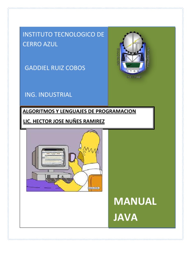 Tarea Algoritmos | PDF | Java (lenguaje de programación) | Compilador