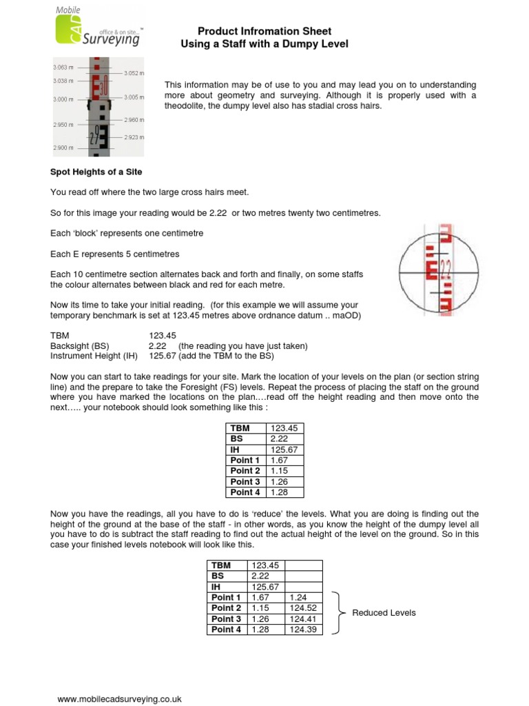 How to use a dumpy level | Surveying | Geomatics