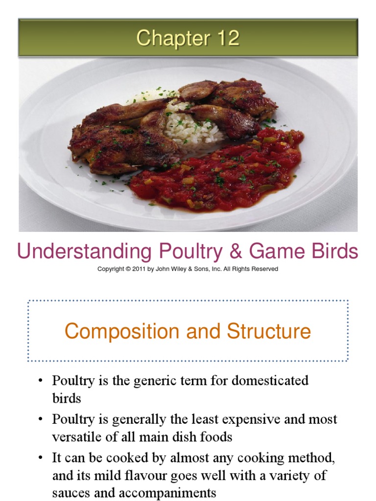 UnderstandUnderstanding Poultry and Game Birds - Ppting Poultry and ...