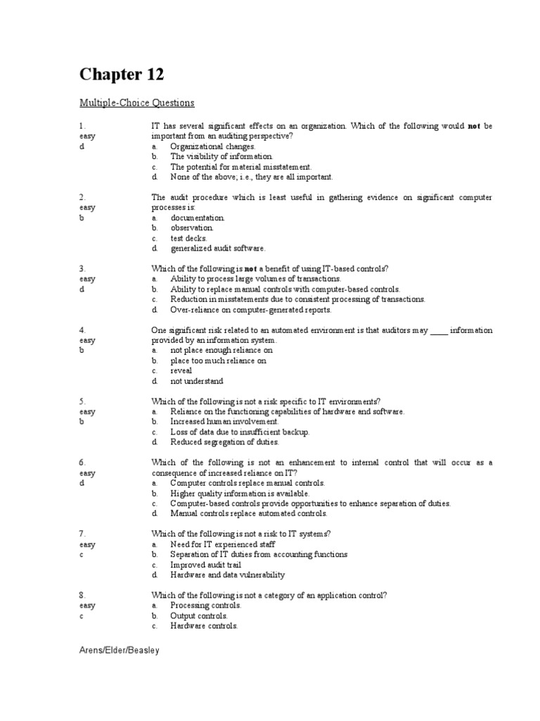 Chapter 12 Final | PDF | Audit | C (Programming Language)