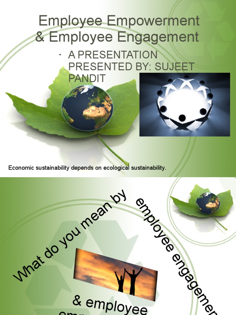Employee Empowerment & Employee Engagement | PDF | Empowerment | Employment