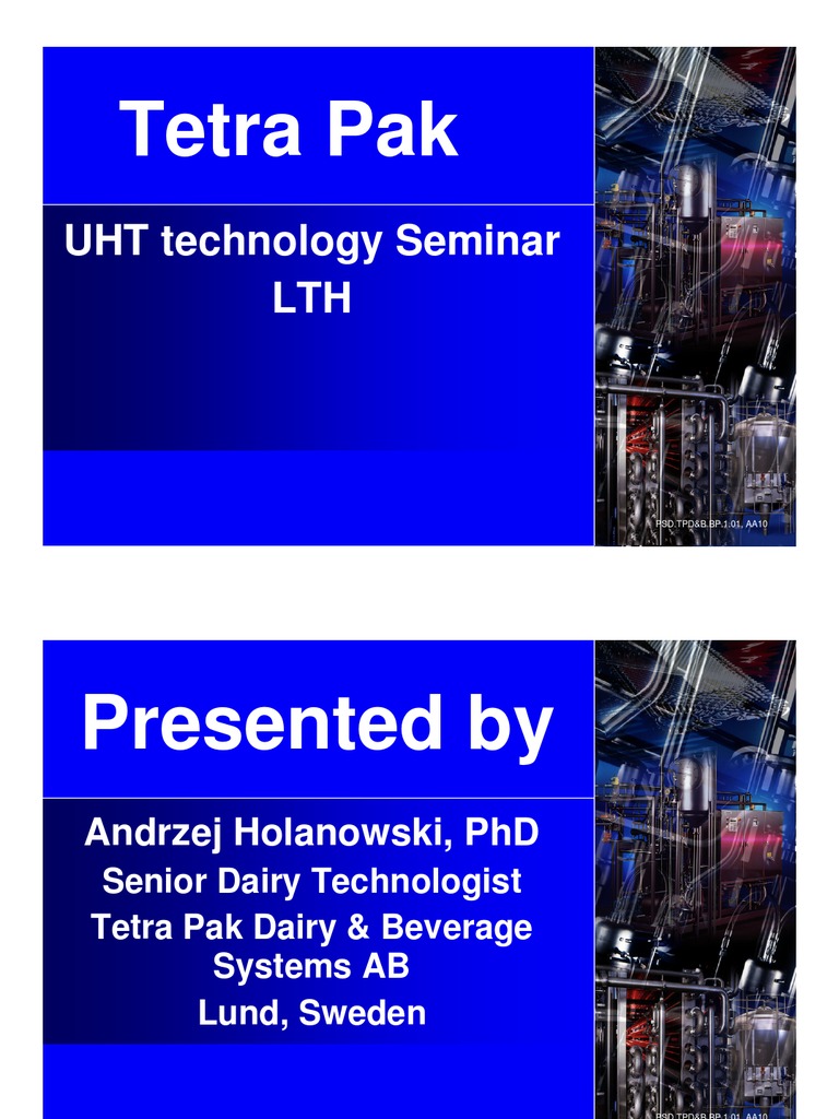 UHT Theory LTH | PDF | Sterilization (Microbiology) | Milk