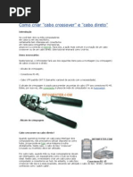 Montar Cabo RJ45 | PDF | Conector elétrico