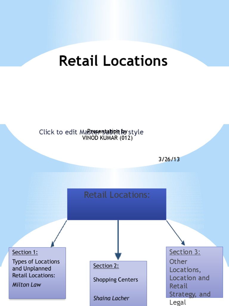 Retail Location | PDF | Shopping Mall | Retail