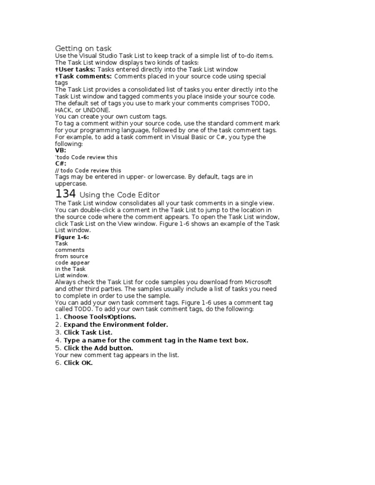 managing-tasks-and-to-do-items-using-the-visual-studio-task-list-pdf
