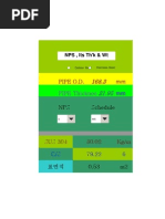 CPR Formula Excelsheet | PDF