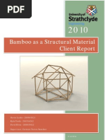 Bamboo: A Sustainable Building Future | PDF | Bamboo | Scaffolding
