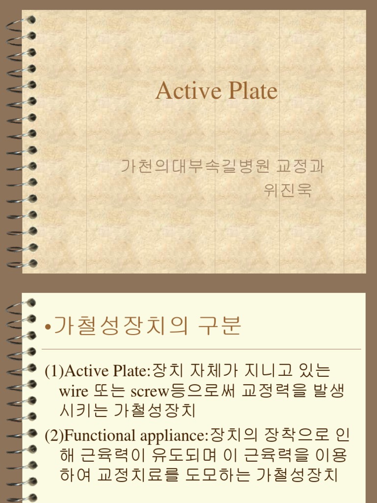 Active Plate | PDF