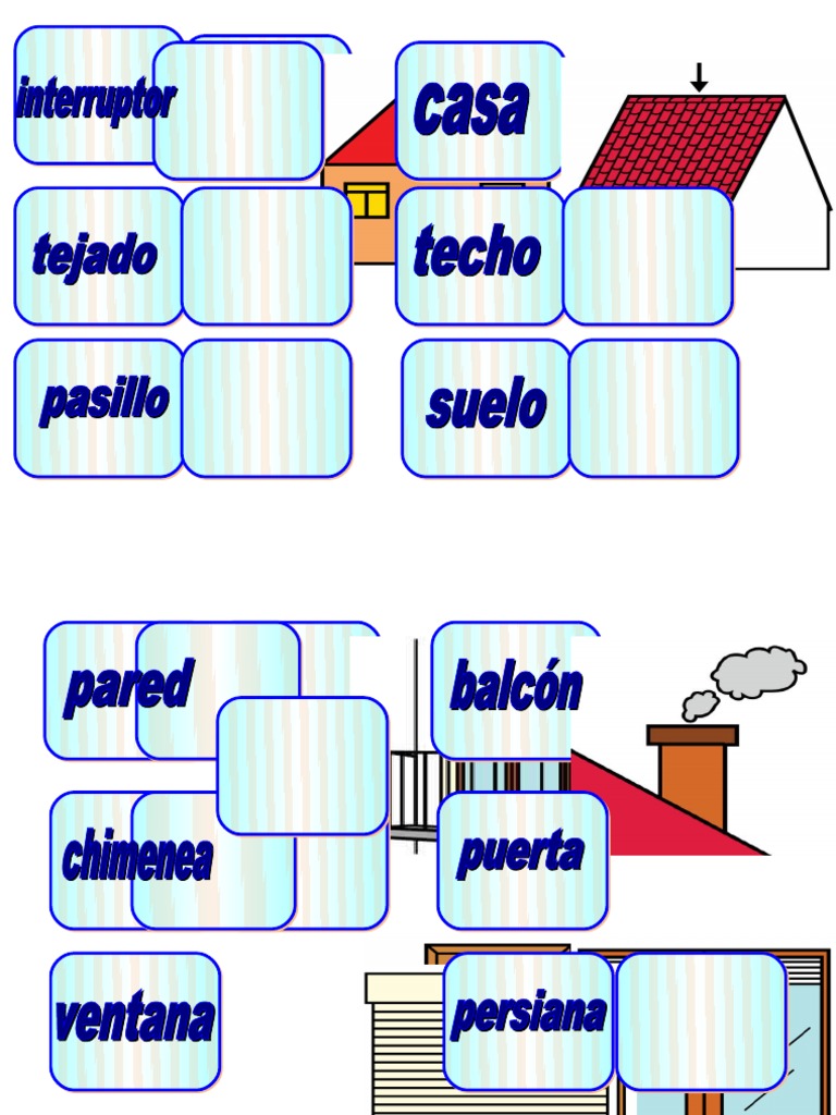 Domino Partes de La Casa | PDF