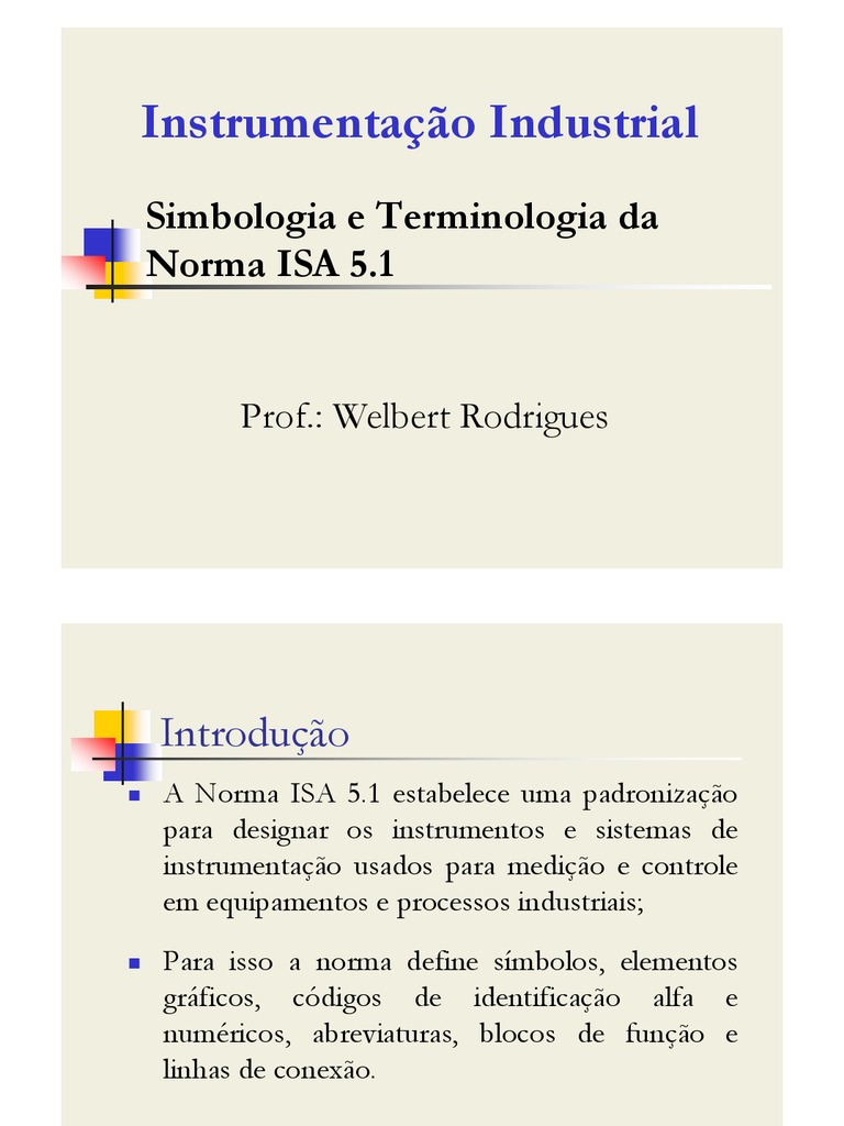 Norma ISA 5.1 | PDF | Informação | Science