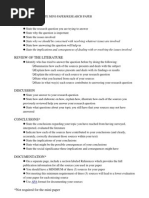 Mini-Paper Writing Guidelines | PDF
