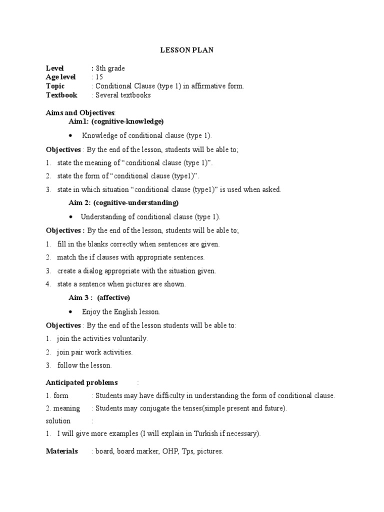 Lesson Plans | PDF | Lesson Plan | Linguistics