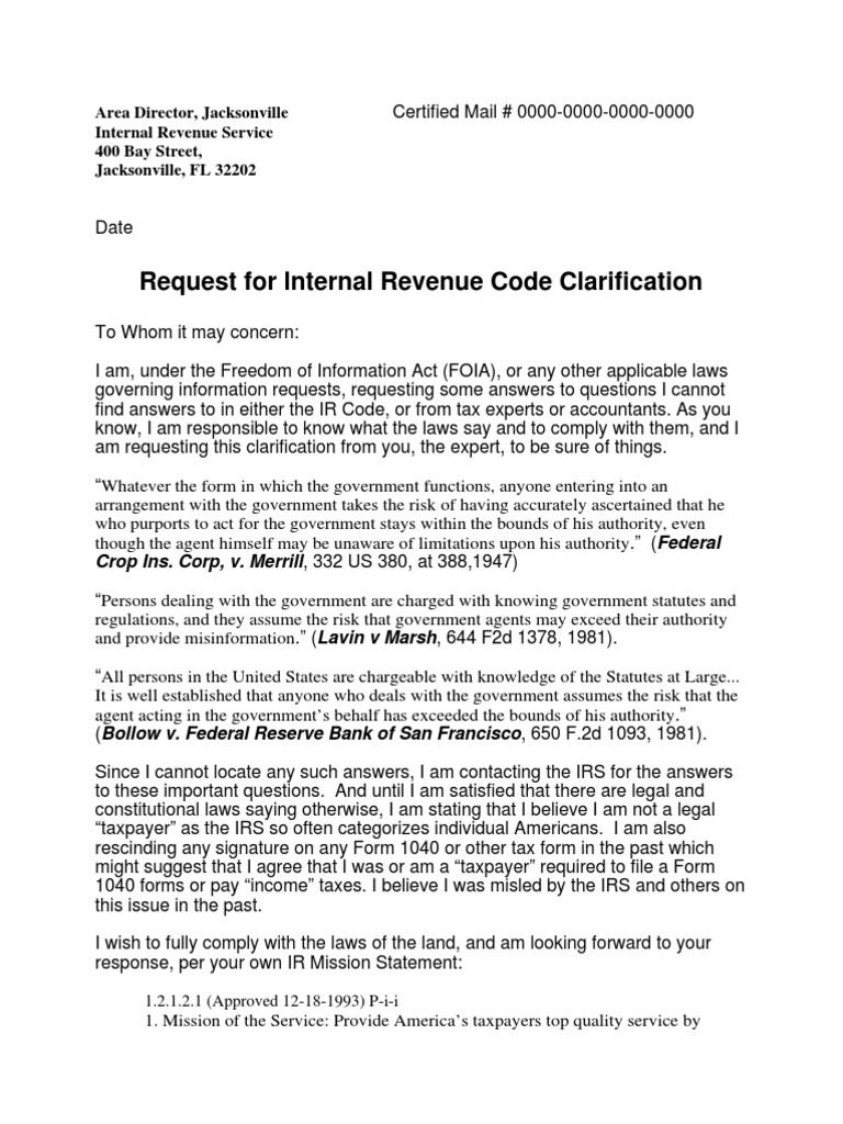 Irs Questions | PDF | Internal Revenue Service | Taxes