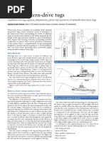 Tugboat Design and Propulsion Types | PDF | Tugboat | Propeller