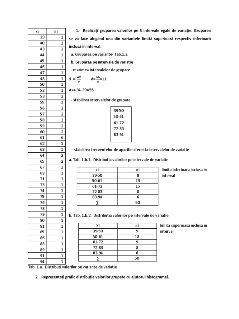 Proiect Statistica | PDF