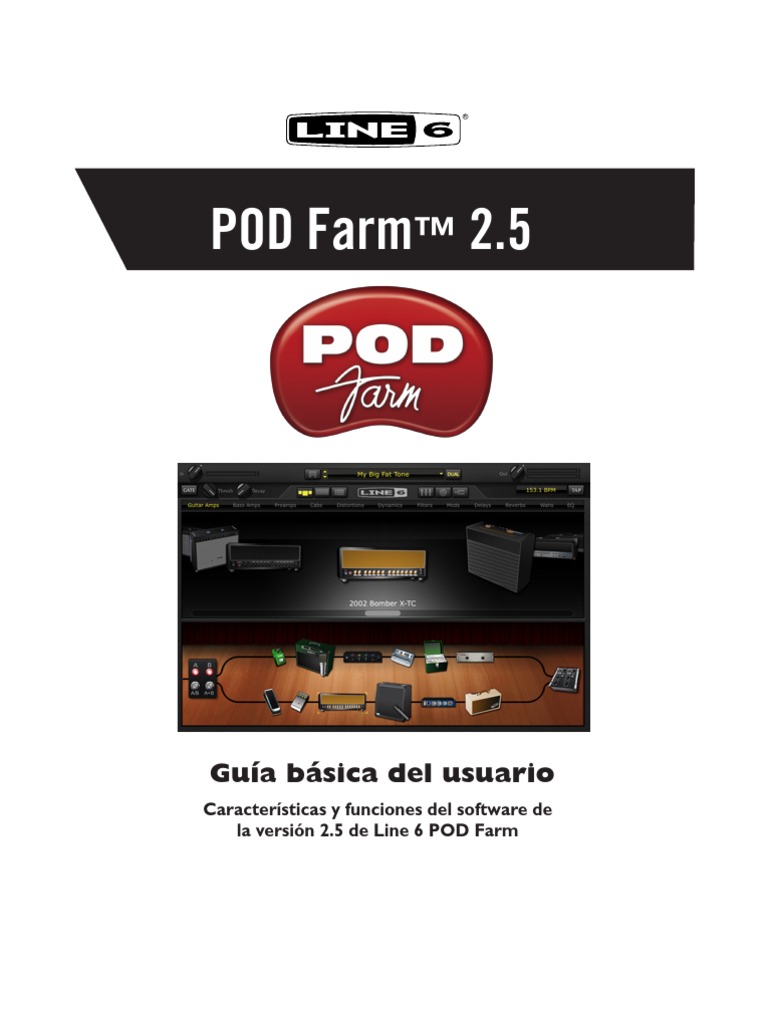 POD Farm 2.5 Basic User Guide (Español) | PDF | USB | Almacenador ...