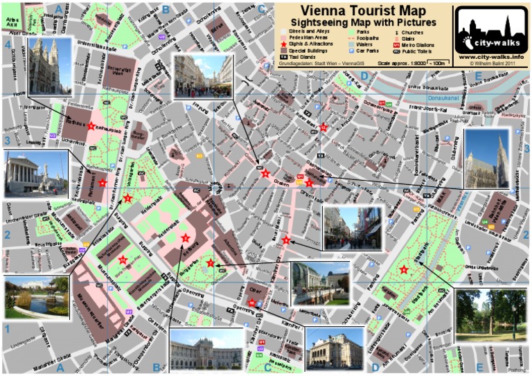 Vienna Tourist Map | PDF